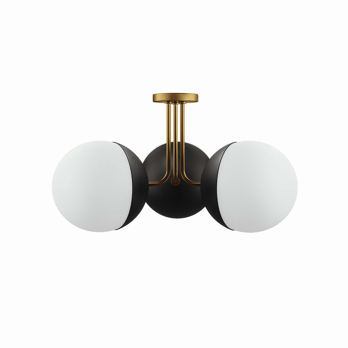Canopy Ceiling Light in Brass – Sillou